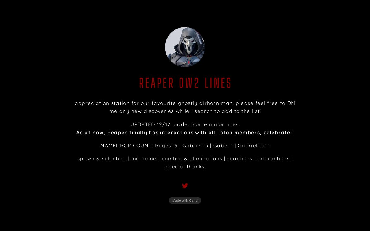 REAPER OW2 LINES